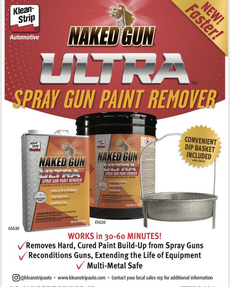 NAKED GUN® ULTRA Spray Gun Paint Remover – Resurface Solutions