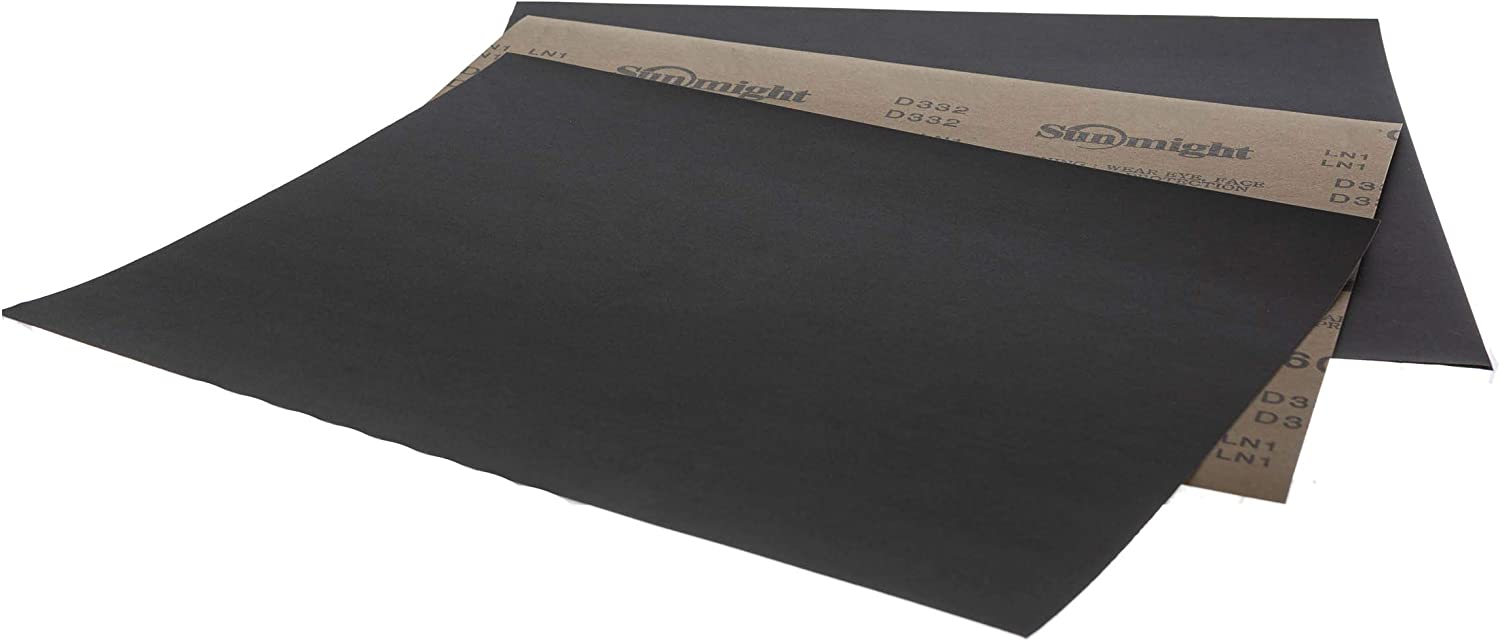 Sunmight Wateproof 9" X 11" 60 Grit Sheet – Resurface Solutions