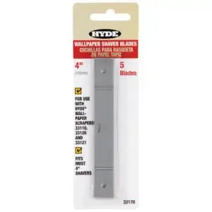 Hyde 4 Scraper Blades" (5 Pack) – Resurface Solutions